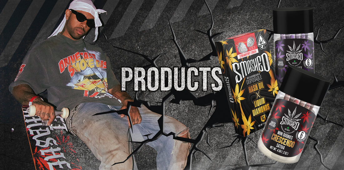 Smashed 3.5G Live Resin x Liquid Diamond Disposable – Smashed Brand